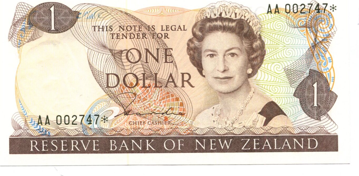 Neuseeland 1 Dollar 1981 1985 Replacement Ersatznote I MA Shops neuseeland-1-dollar-1981-1985-replacement-ersatznote-i-ma-shops