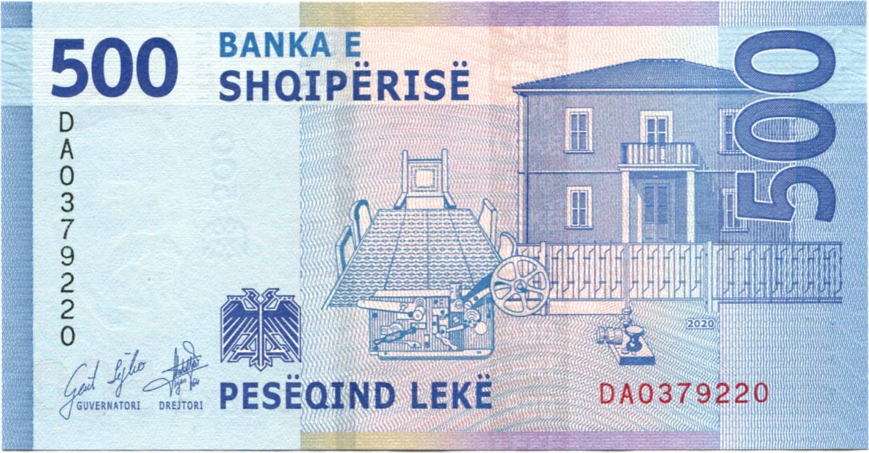 Albanien, 500 Leke 2020(2021) I / unc | MA-Shops