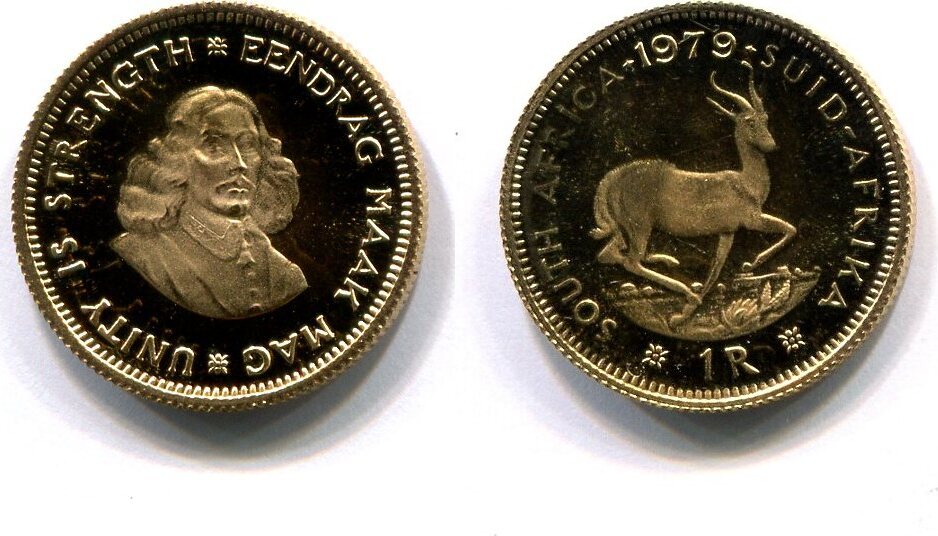 Südafrika, 1 Rand 1979 Proof | MA-Shops