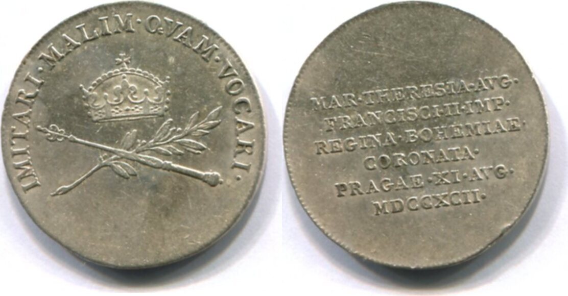 RDR/Österreich, Ar Jeton 1792 Franz II./ I.1792-1806-1835, VF / EF | MA ...