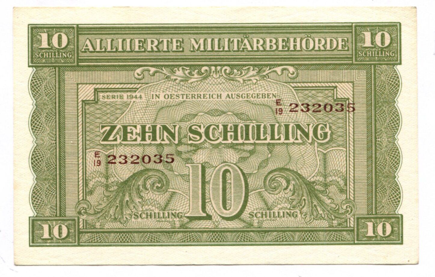 Österreich, 10 Schilling 1944 AU- | MA-Shops