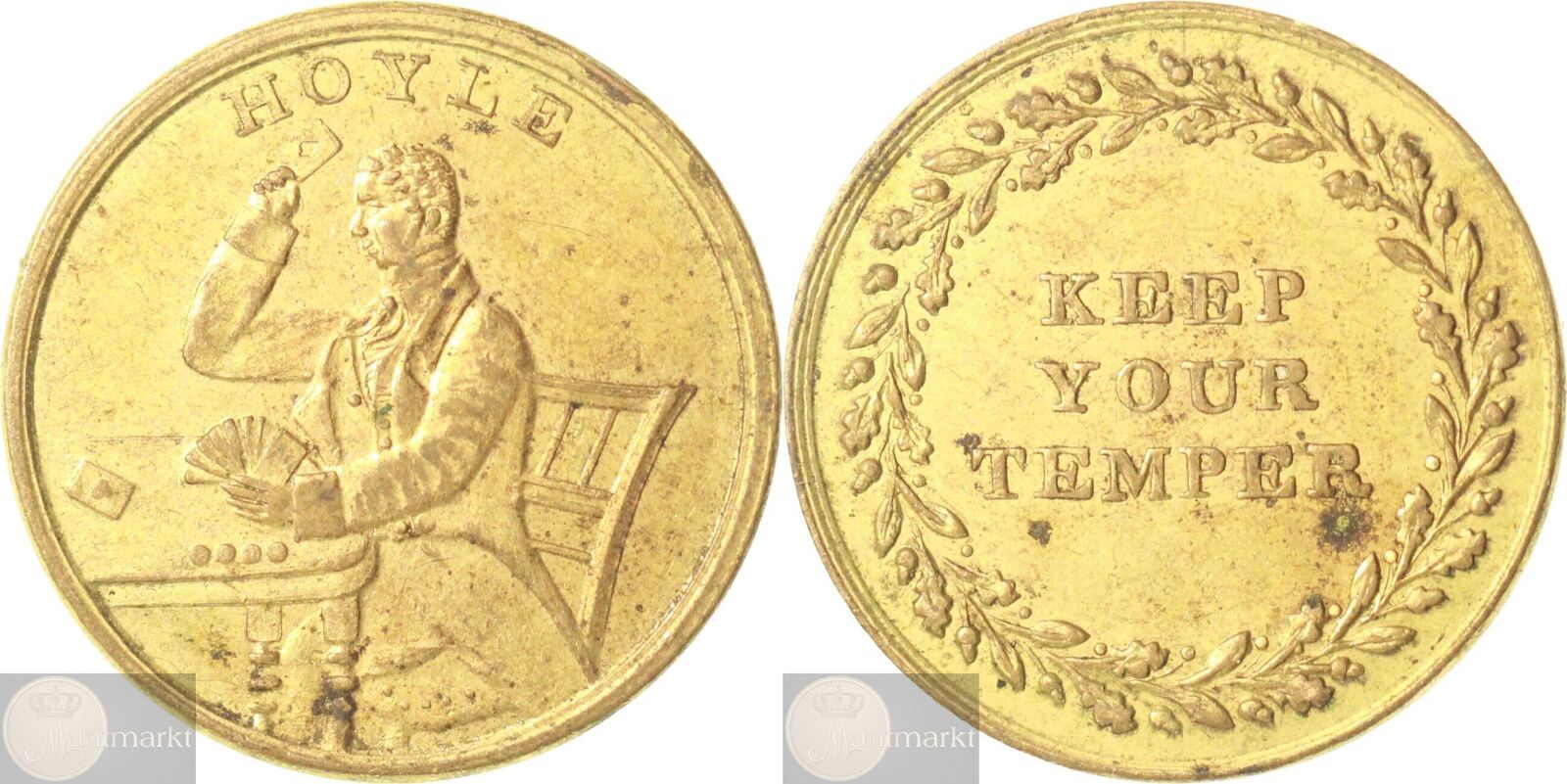 Great-Britain Historical Medal n.d. Whist Gaming counter or token ...