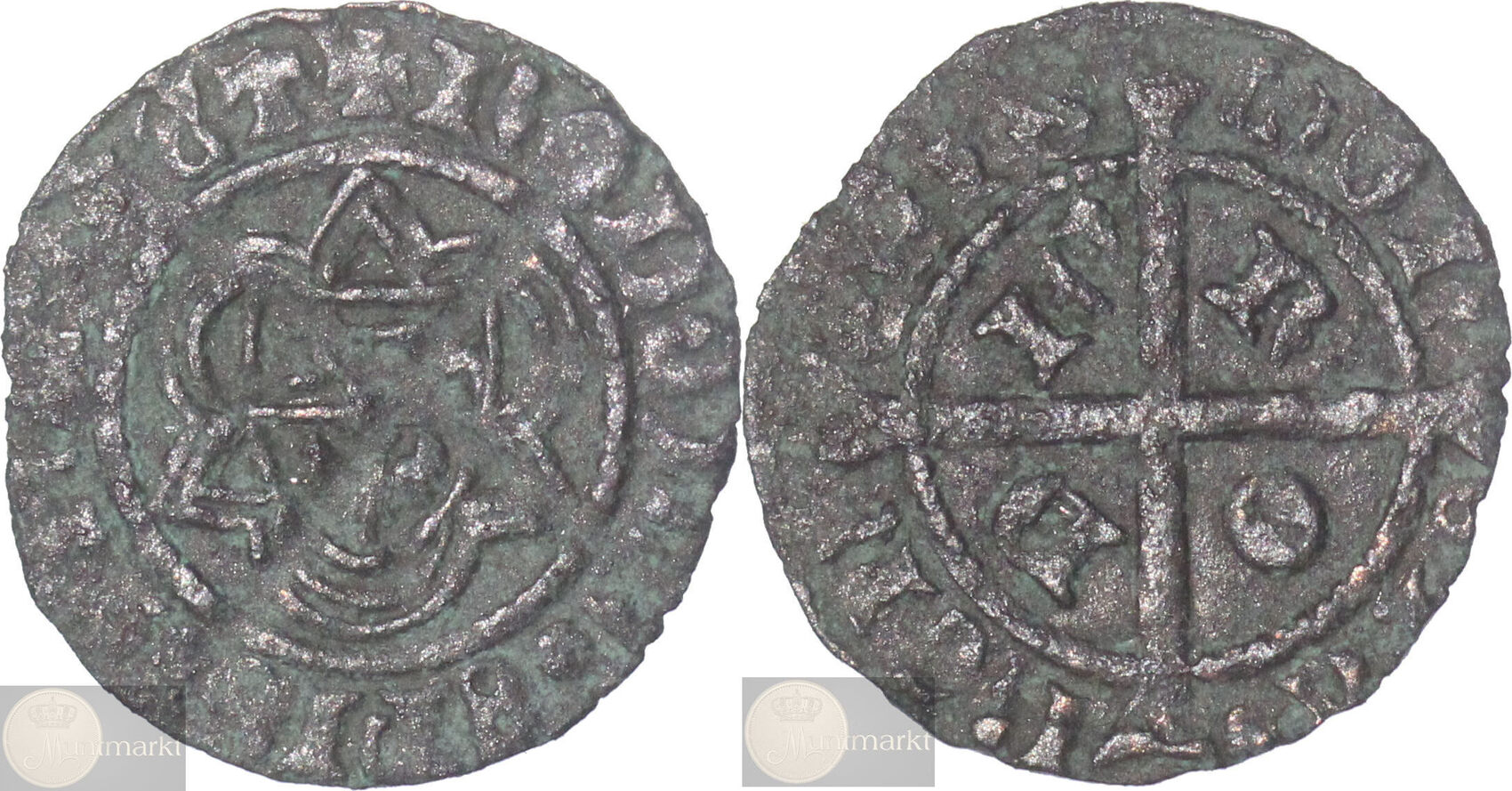 Nederland - Bisdom Utrecht ⅛ Groot z.j. (1431–1455) Rudolph van ...