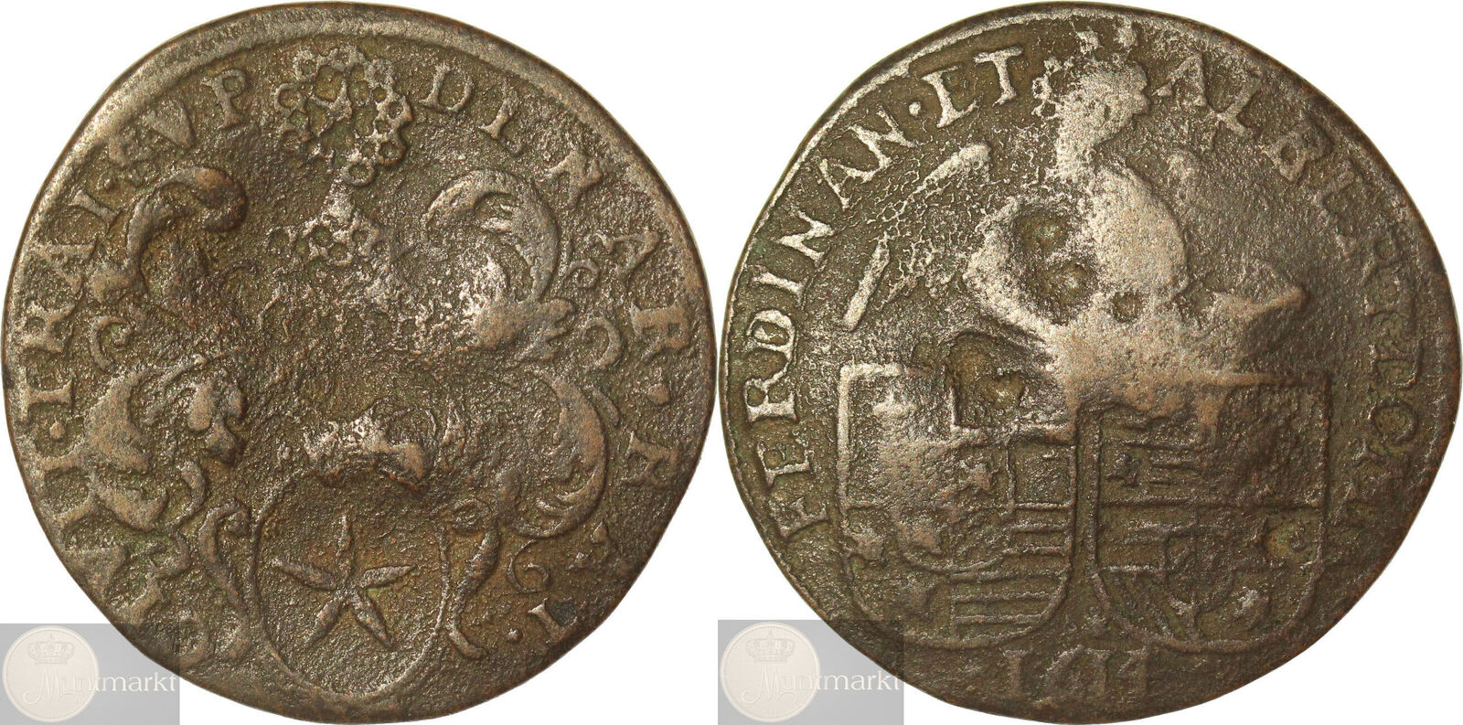 Spaanse Nederlanden Rekenpenning / Jeton 1614 Maastricht - Maastricht ...