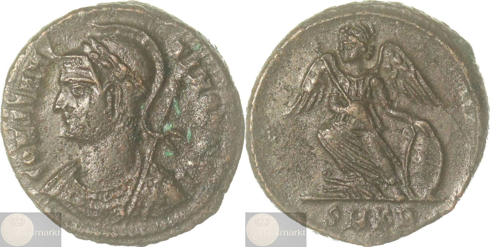 Roman Empire AE Nummus 330-333 AD Constantinopolis commemorative ...