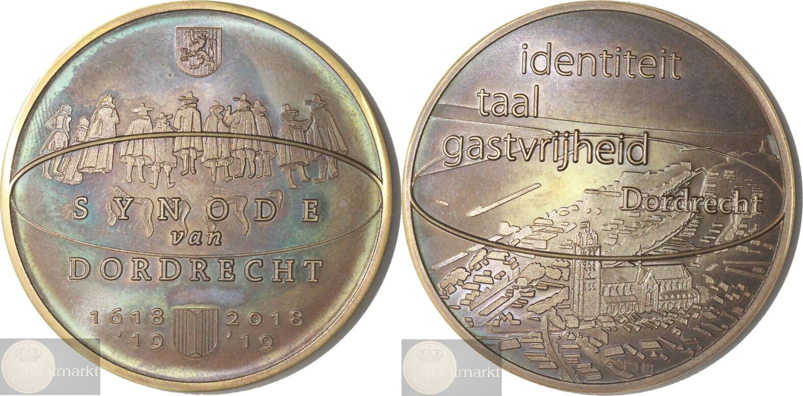 Koninkrijk der Nederlanden Historiepenning 2018/2019 400-jarig jubileum ...