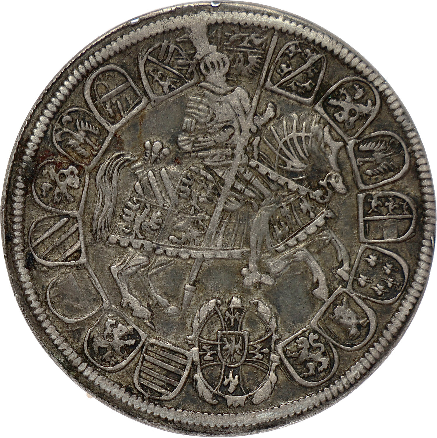 GERMAN STATES 1/4 Taler n.d. (1615) Teutonic Order - Maximilian III of ...