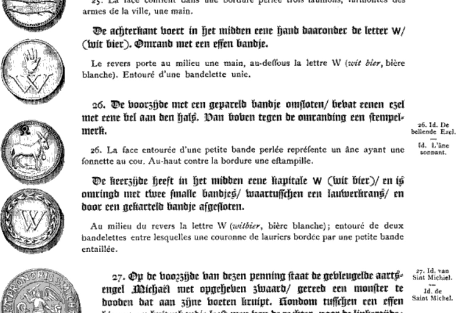 SOUTHERN NETHERLANDS Brewery Excise Token n.d. (circa 1550/1560) Beer ...