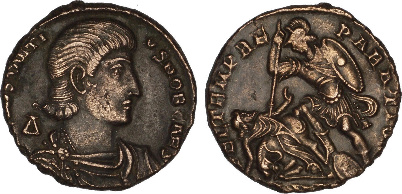 ROMAN EMPIRE AE Maiorina 351-354 AD Constantius Gallus, as Caesar AEF ...