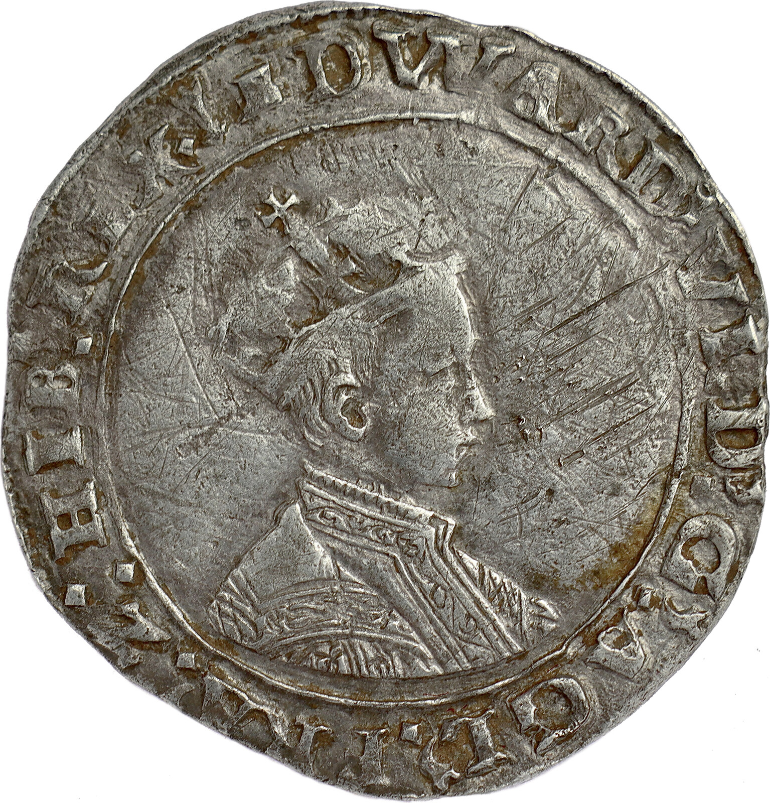 ENGLAND Shilling MDXLIX (1549) House of Tudor - Edward VI - Tower Mint ...