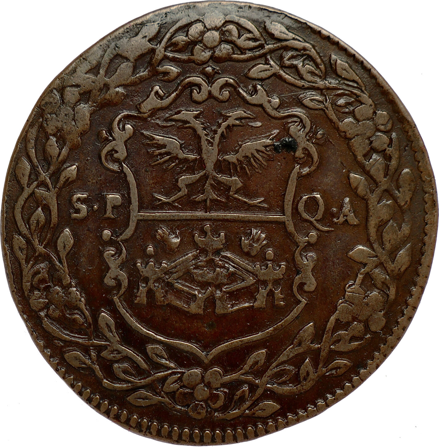 SPANISH NETHERLANDS Jeton or Rekenpenning 1662 Marcel Librechts ...