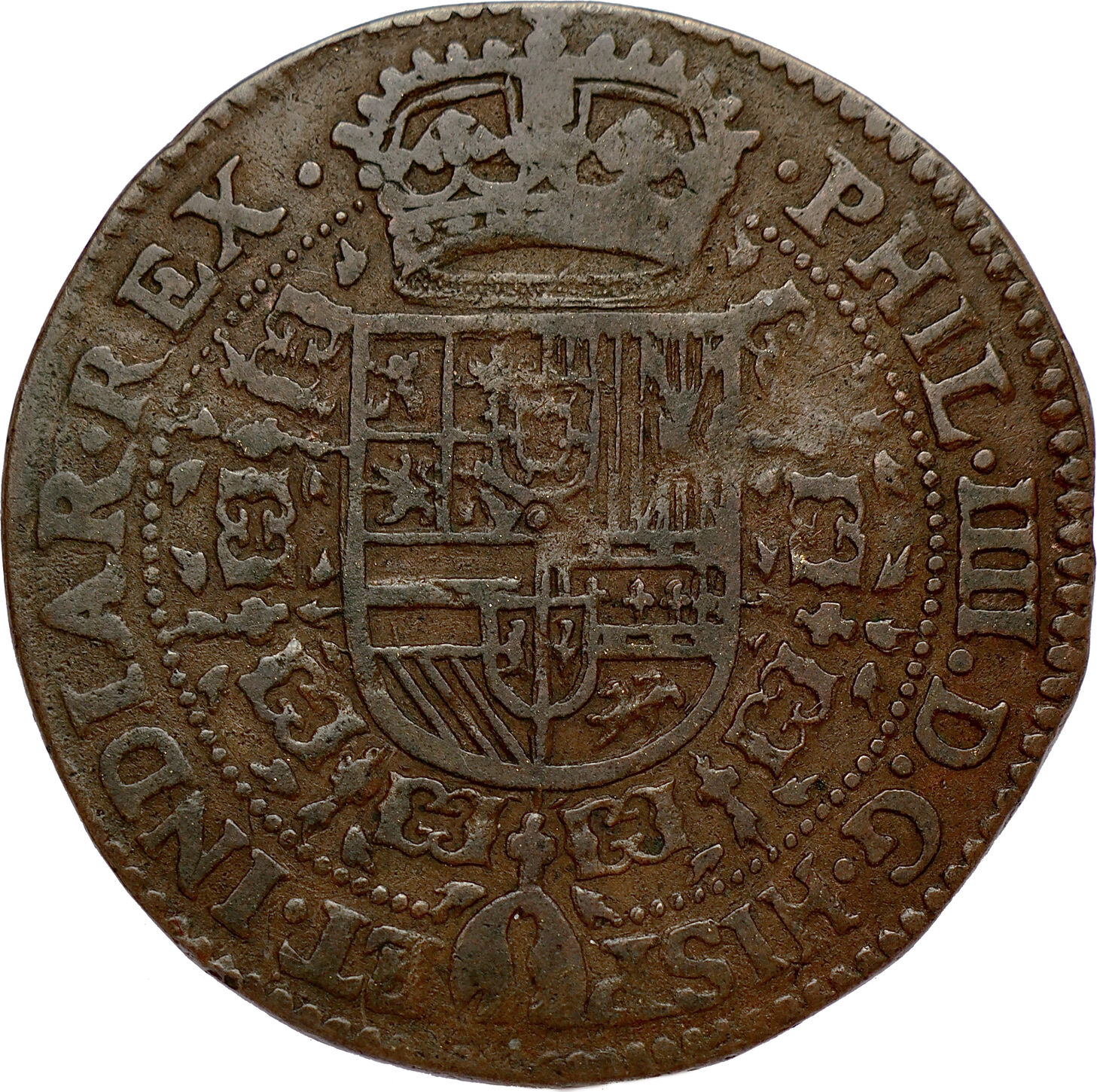 SPANISH NETHERLANDS Jeton or Rekenpenning 1642 Duchy of Brabant ...