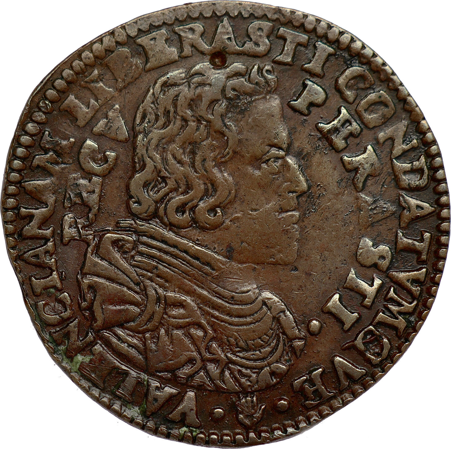 SPANISH NETHERLANDS Jeton or Rekenpenning 1657 Liberation of ...