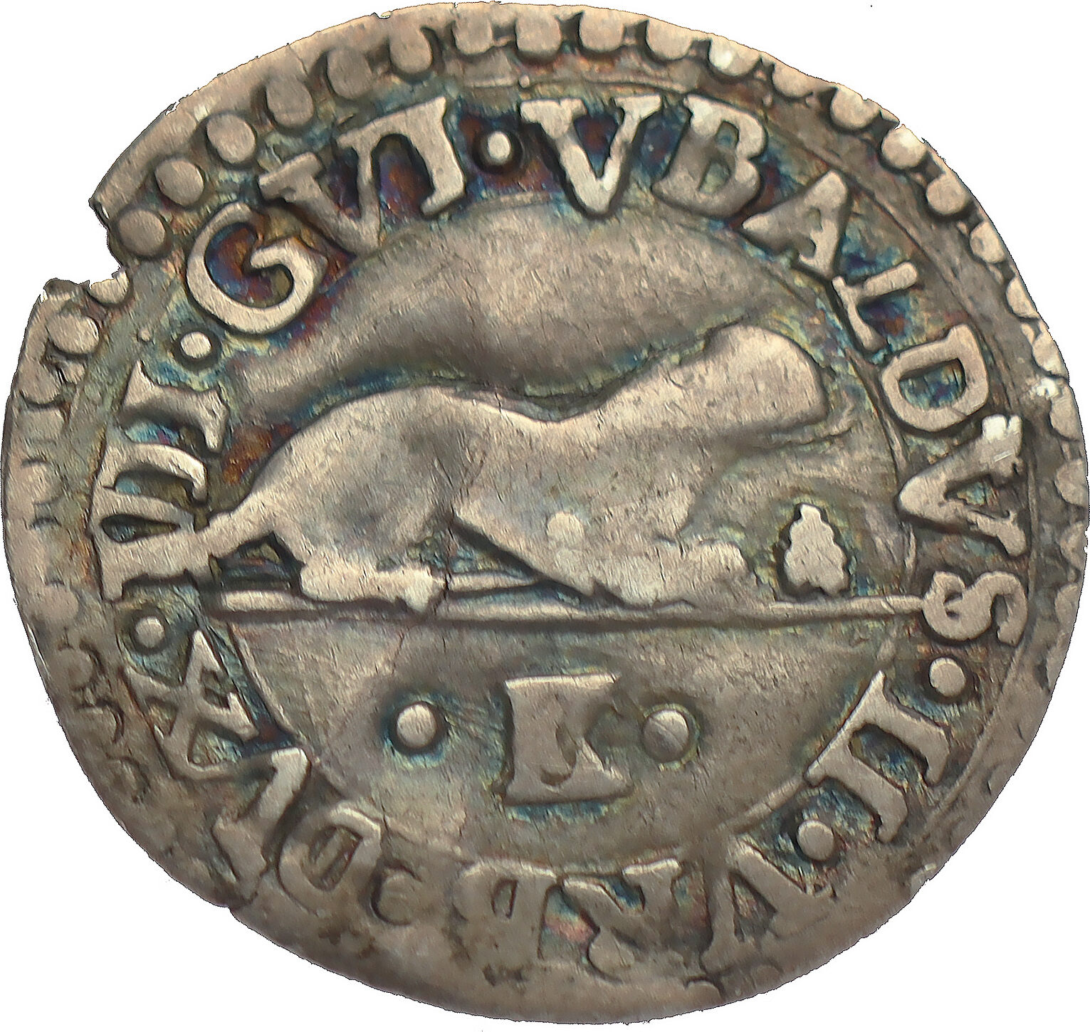 ITALIAN STATES AR Armellino n.d. (1538-1574) Duchy of URBINO ...