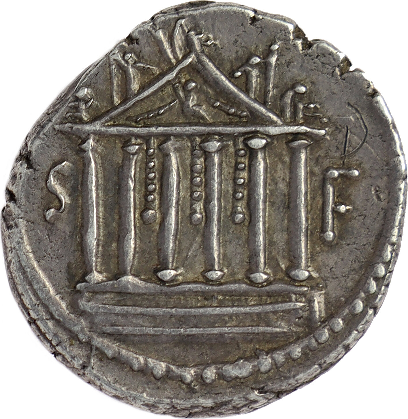 Roman Republic (Imperatorial) AR Denarius September-December 43 BC ...