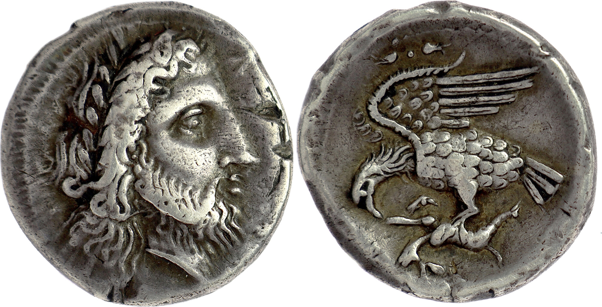 Ancient Greece Stater or Nomos 326-268 BC Bruttium - Locri Epizephyrii ...