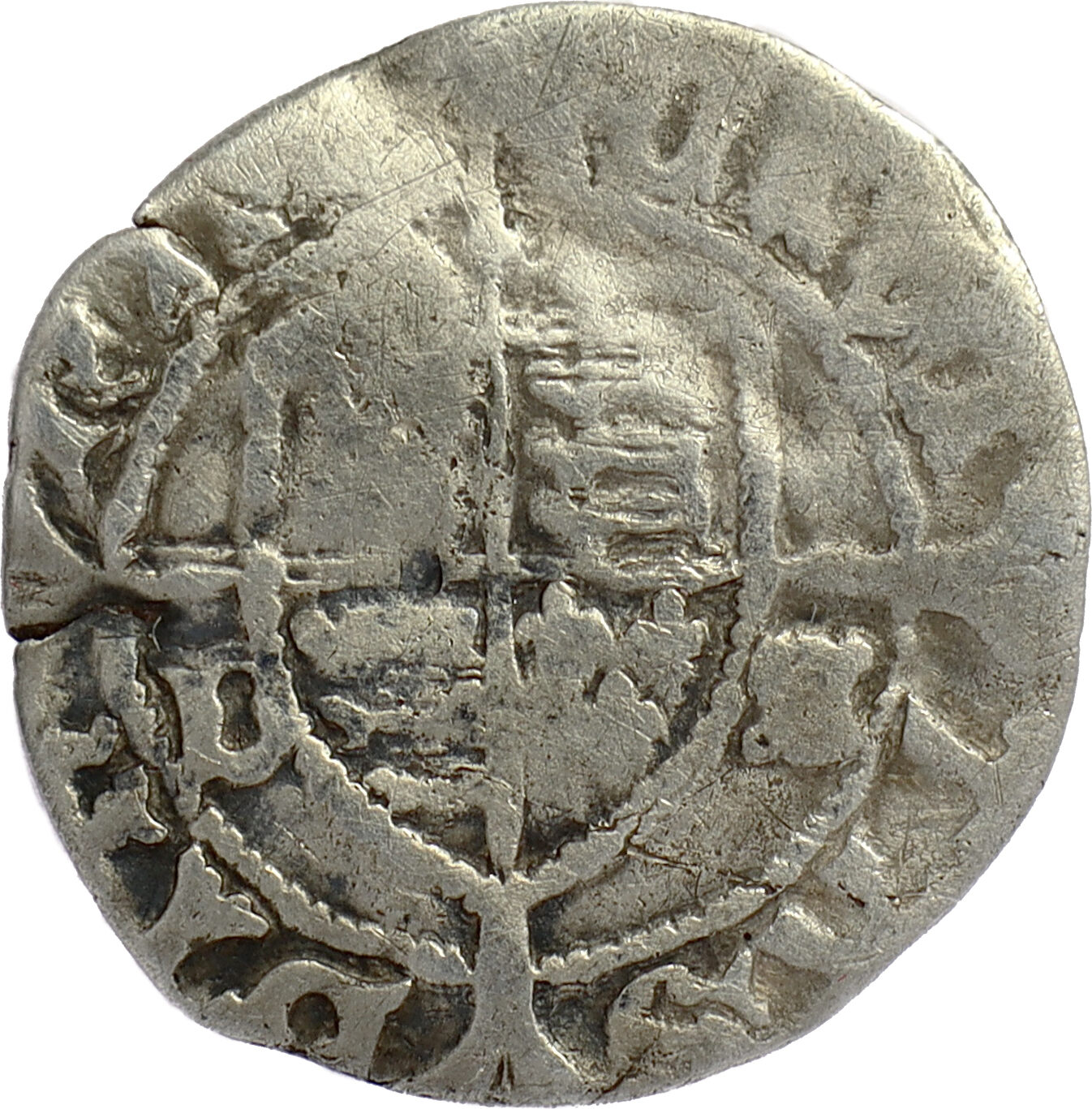 England "Sovereign" Penny 1489-93 Henry VII - Durham - Bishop Sherwood ...