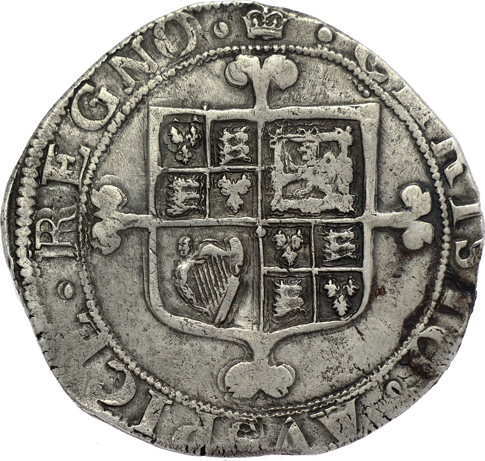 ENGLAND Halfcrown n.d. (1660-1662) House of Stuart - Charles II - Tower ...