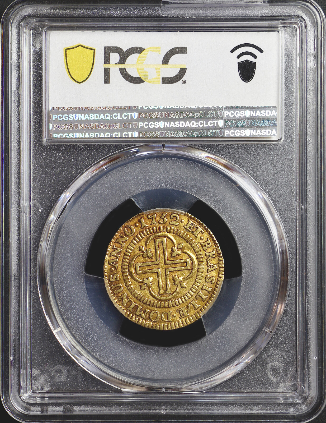 Brazil 2000 R 1752 José I - Lisbon mint - IOSEPHUS PCGS AU55 | MA-Shops