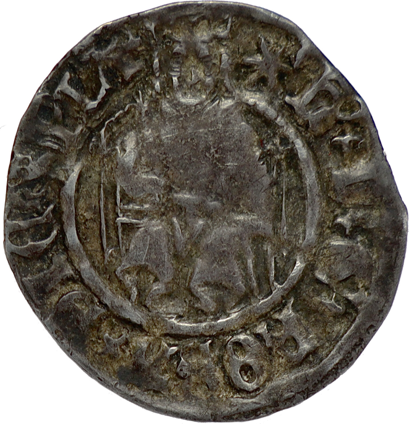 ENGLAND 'Sovereign' Penny n.d. (1530-1544) Henry VIII, with Bishop ...