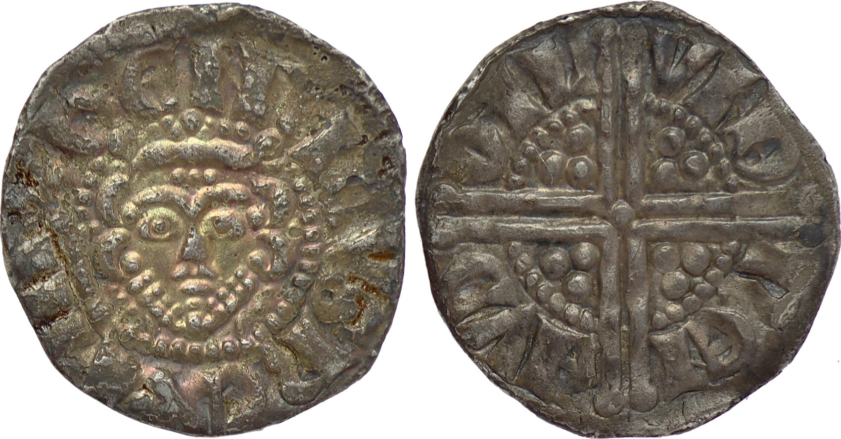 ENGLAND "Long Cross" Penny n.d. (1251-1272) House of Plantagenet - Henry III - London Mint ...