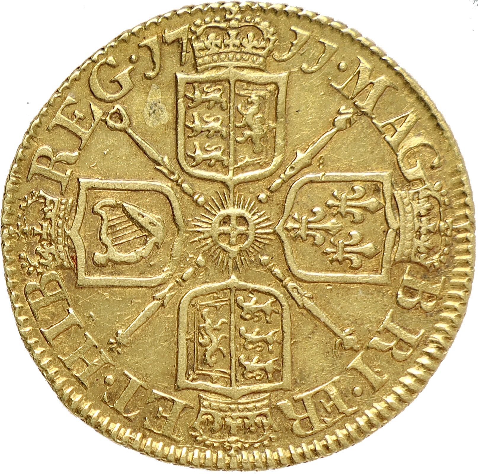 GREAT BRITAIN Half-Guinea 1711 Queen Anne - 3rd bust AEF | MA-Shops
