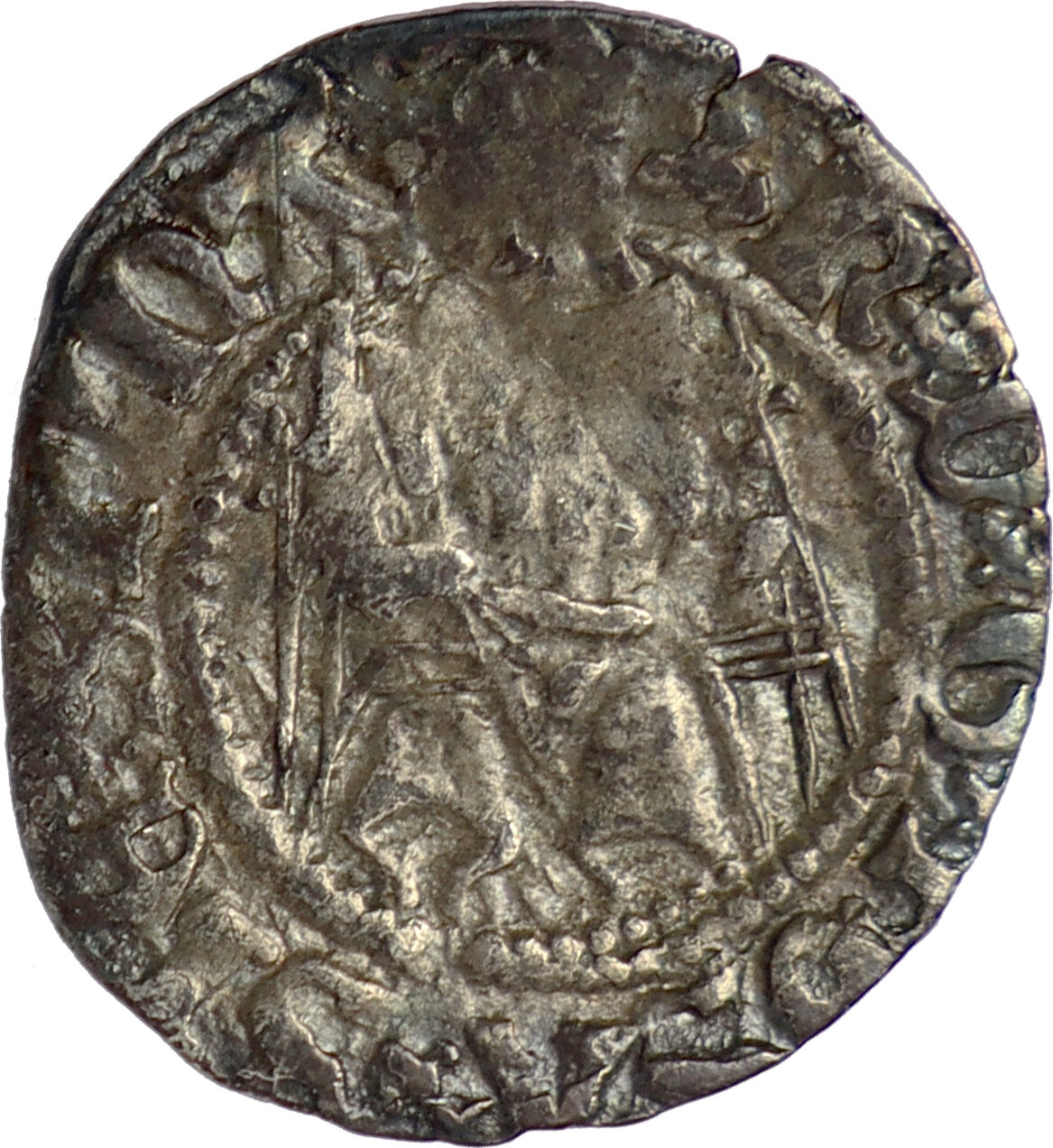 England "Sovereign" Penny n.d. (1526-29) Henry VIII - Durham mint - 2nd ...