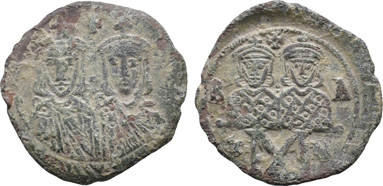 Constantinople Leo IV the Khazar with Constantine VI, Leo III and ...