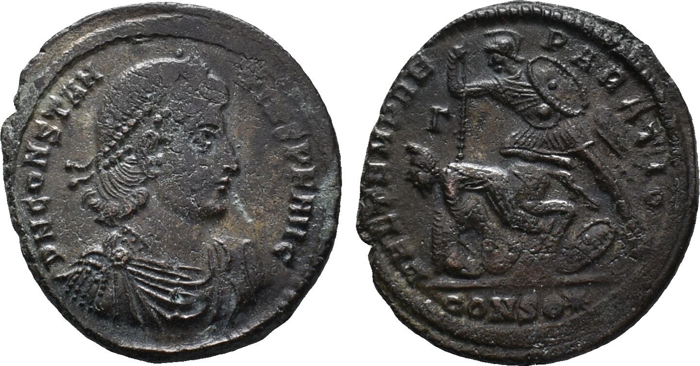 Constantinople Constantius II (337-361). Æ about VF | MA-Shops