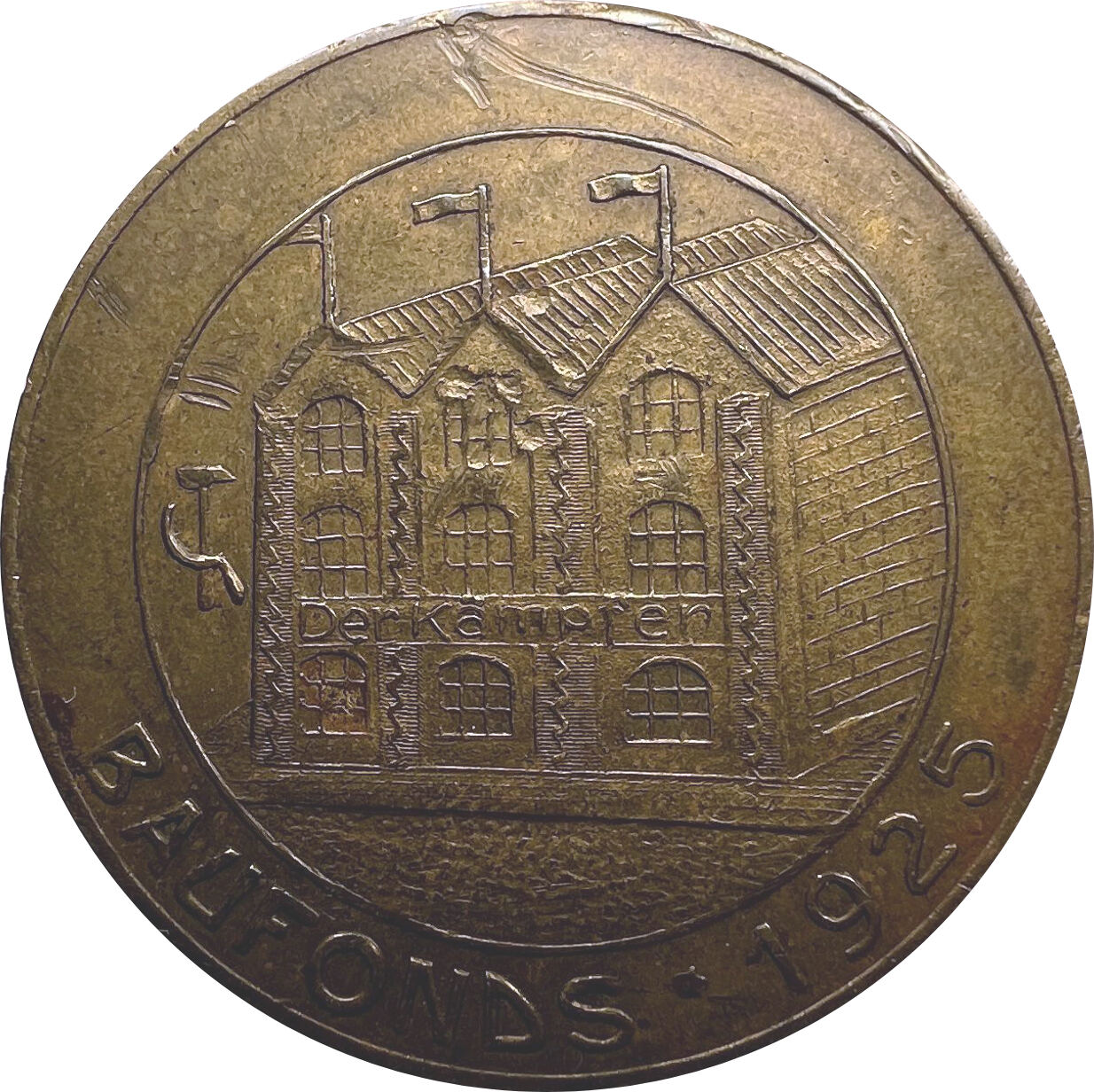 GERMANY German Communist Party (KPD) Chemnitz Building Fund 1 Mark and ...