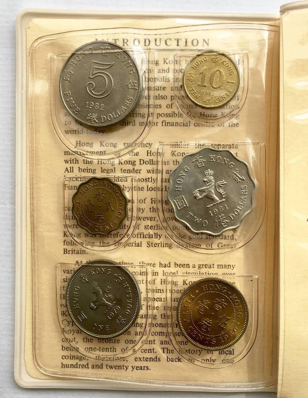 Hong Kong Coin set (1979-1982) | MA-Shops