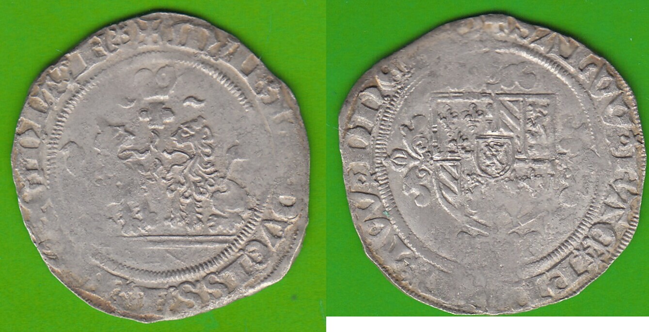 Brabant Double Briquet 1480 Marie de Bourgogne 1477-1482 VF ...
