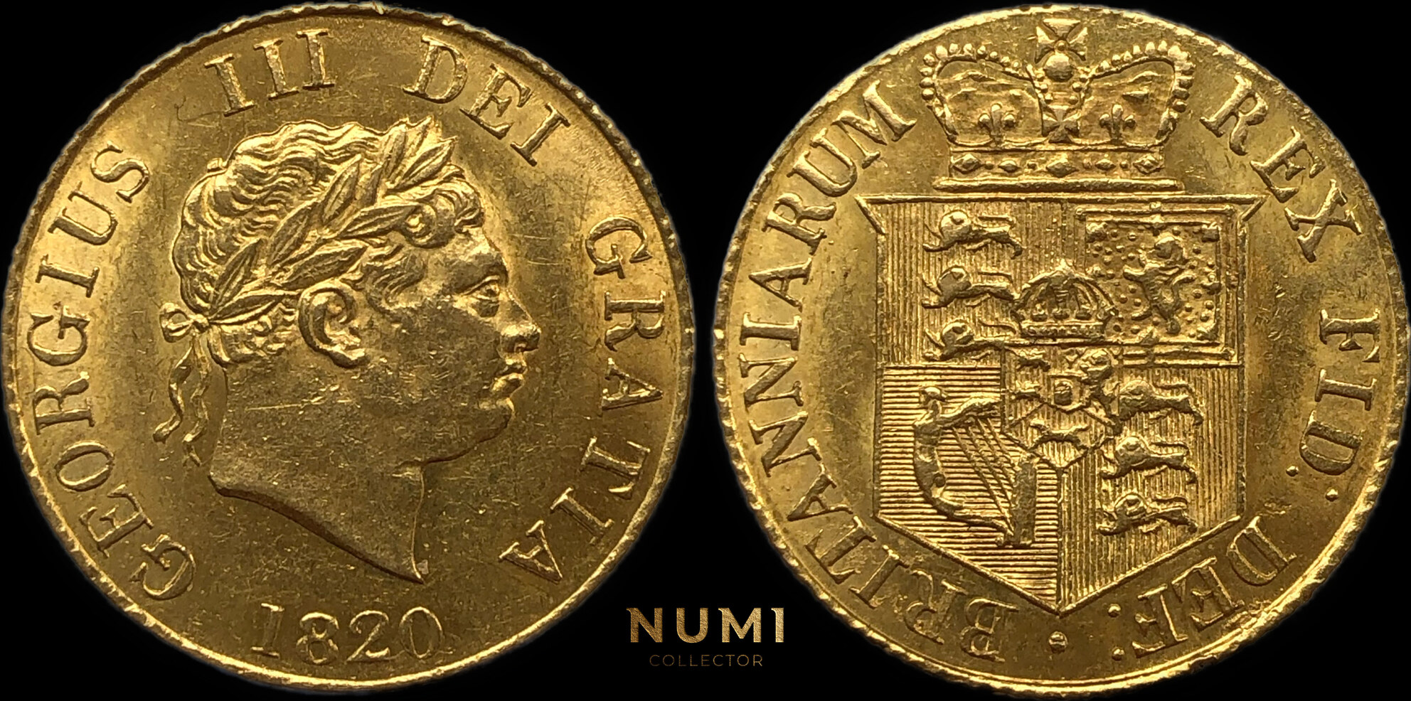 Great Britain 1/2 Sovereign 1820 George III | MA-Shops