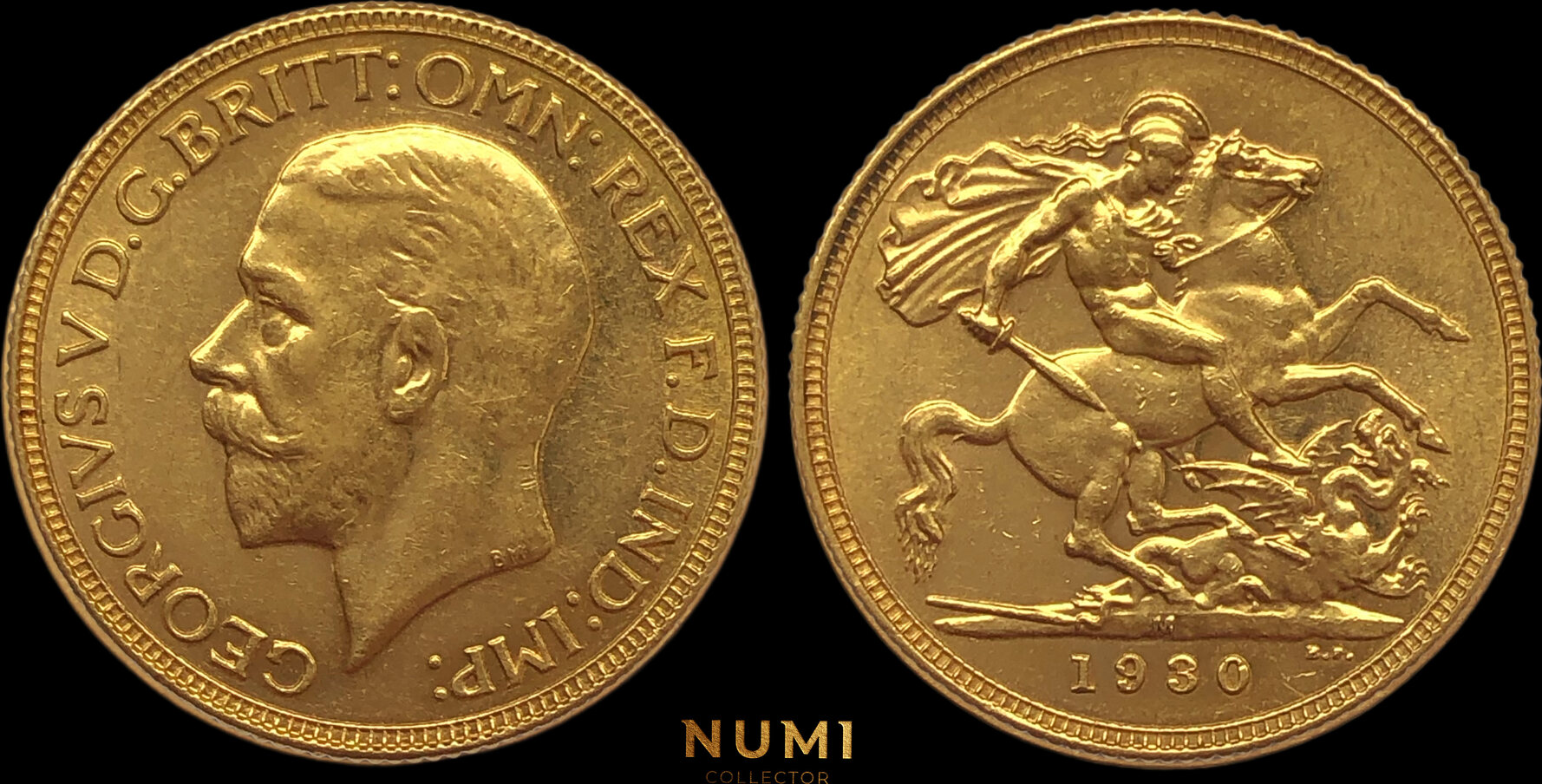 AUSTRALIA 1 SOVEREIGN 1930 M GEORGE V UNC | MA-Shops