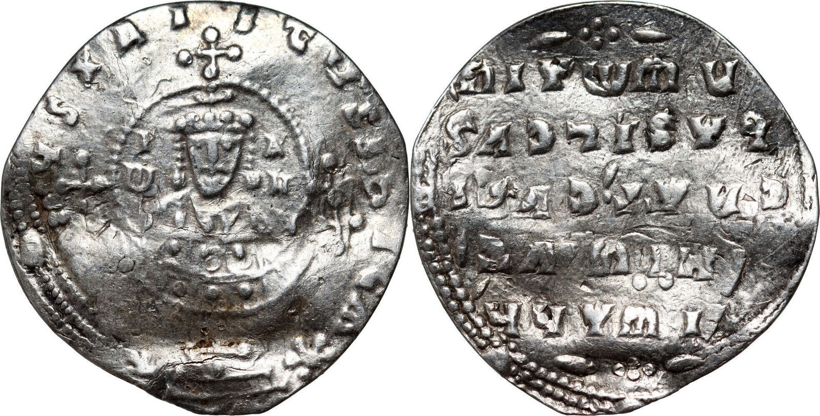 BYZANTINE EMPIRE Miliaresion 969-976 John I Tzimiskes, Constantinople VF | MA-Shops