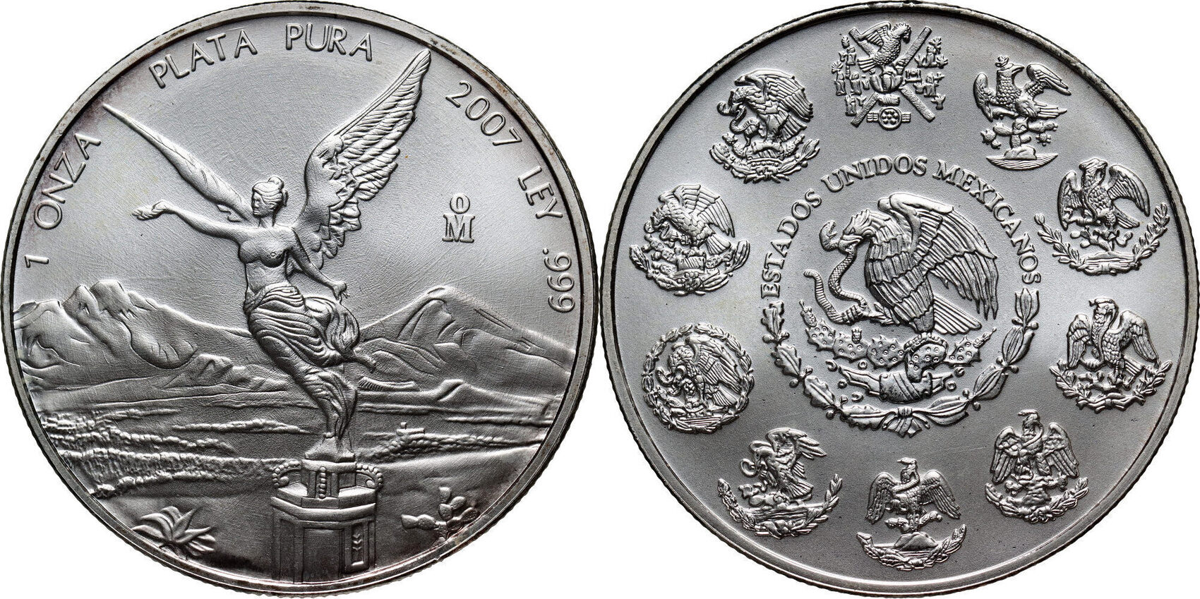 MEXICO 1 Onza 2007 Mo Libertad BU | MA-Shops