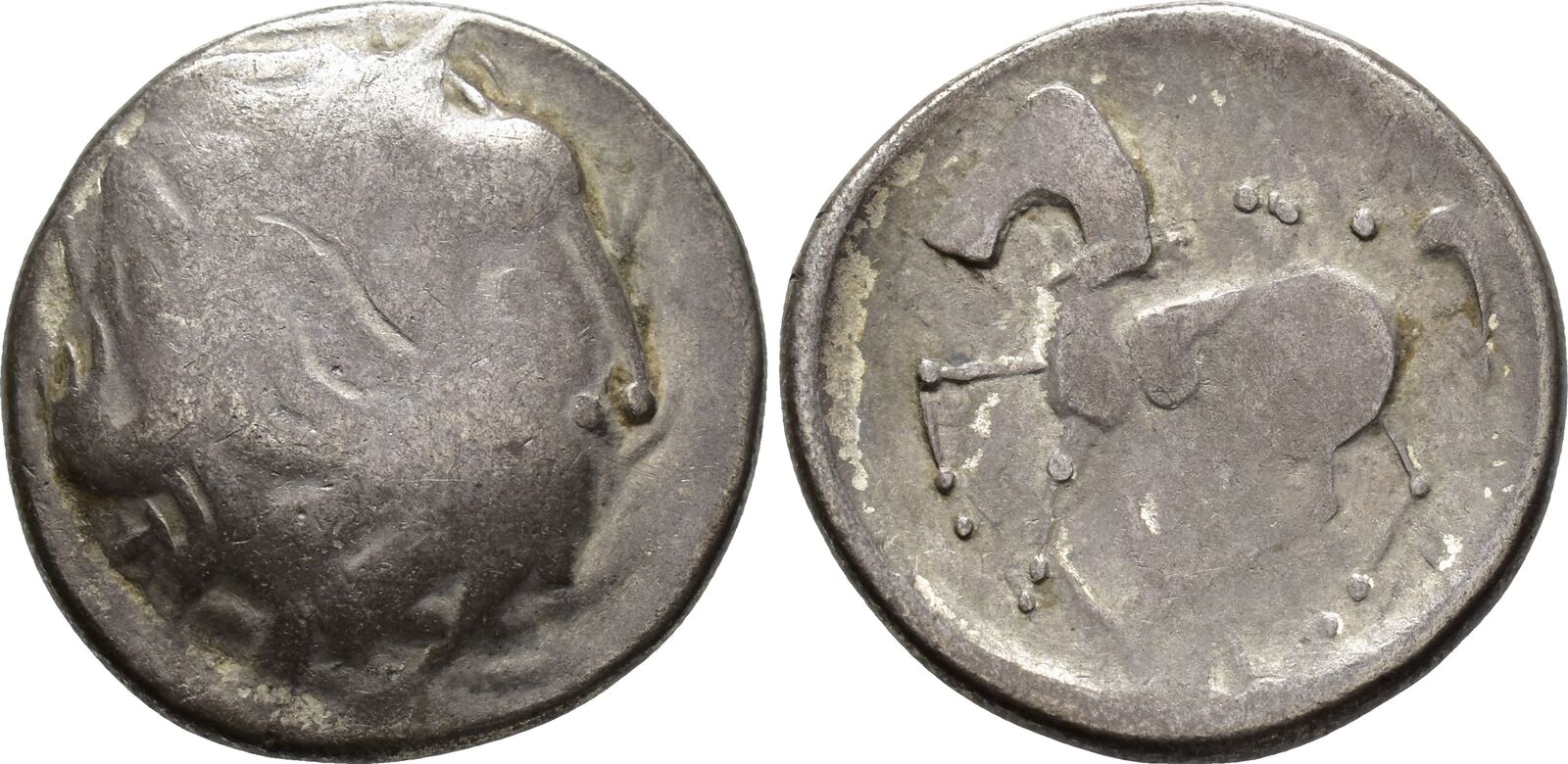 CELTIC WORLD Tetradrachm Celts in Eastern Europe. Imitating Philip II ...