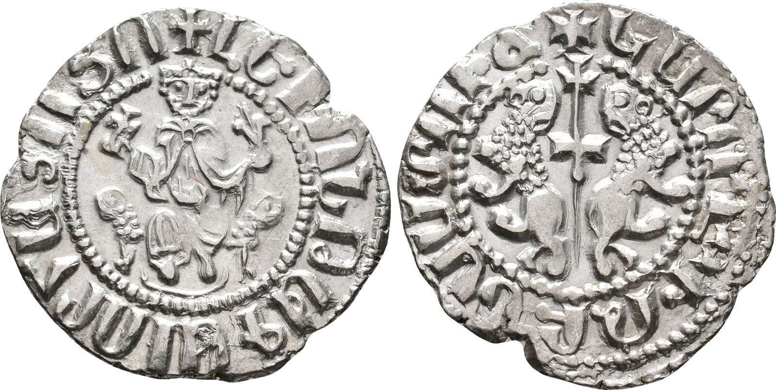 Tram Cilician Armenia. Levon I (1198–1219) almost EF | MA-Shops