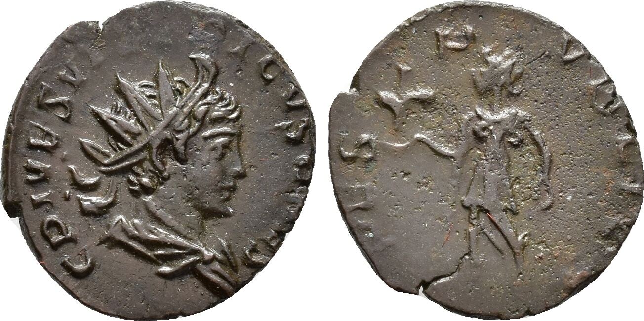 ROMAN EMPIRE Antoninianus Tetricus II as Caesar, 273-274 about VF | MA ...