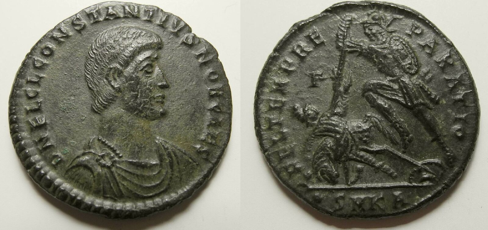 ROMAN EMPIRE Maiorina Constantius Gallus as Caesar, 351-354, Cyzicus ...