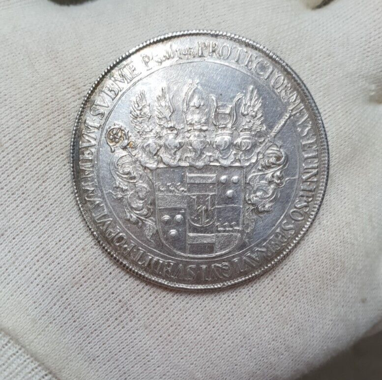 1 Thaler 1661 Munster Aunc Silver City View Coin Germany Taler Rare | MA-Shops