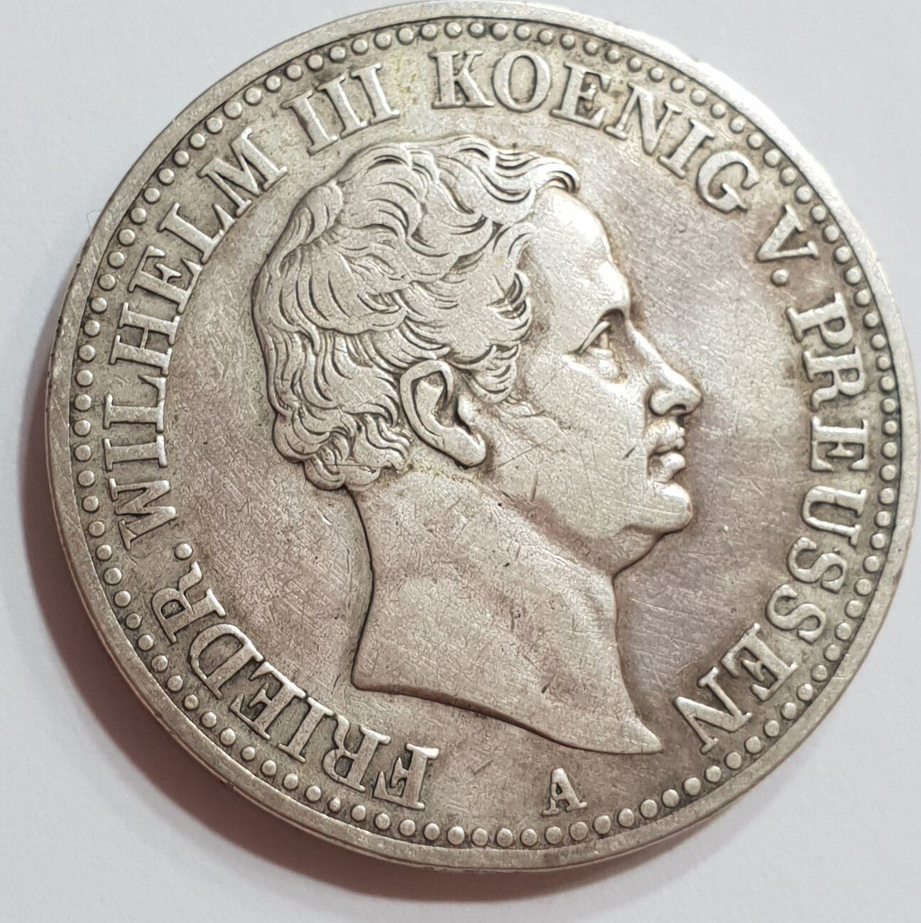 1 Thaler 1840 Prussia Silver Coin Germany Mining Taler German State ...