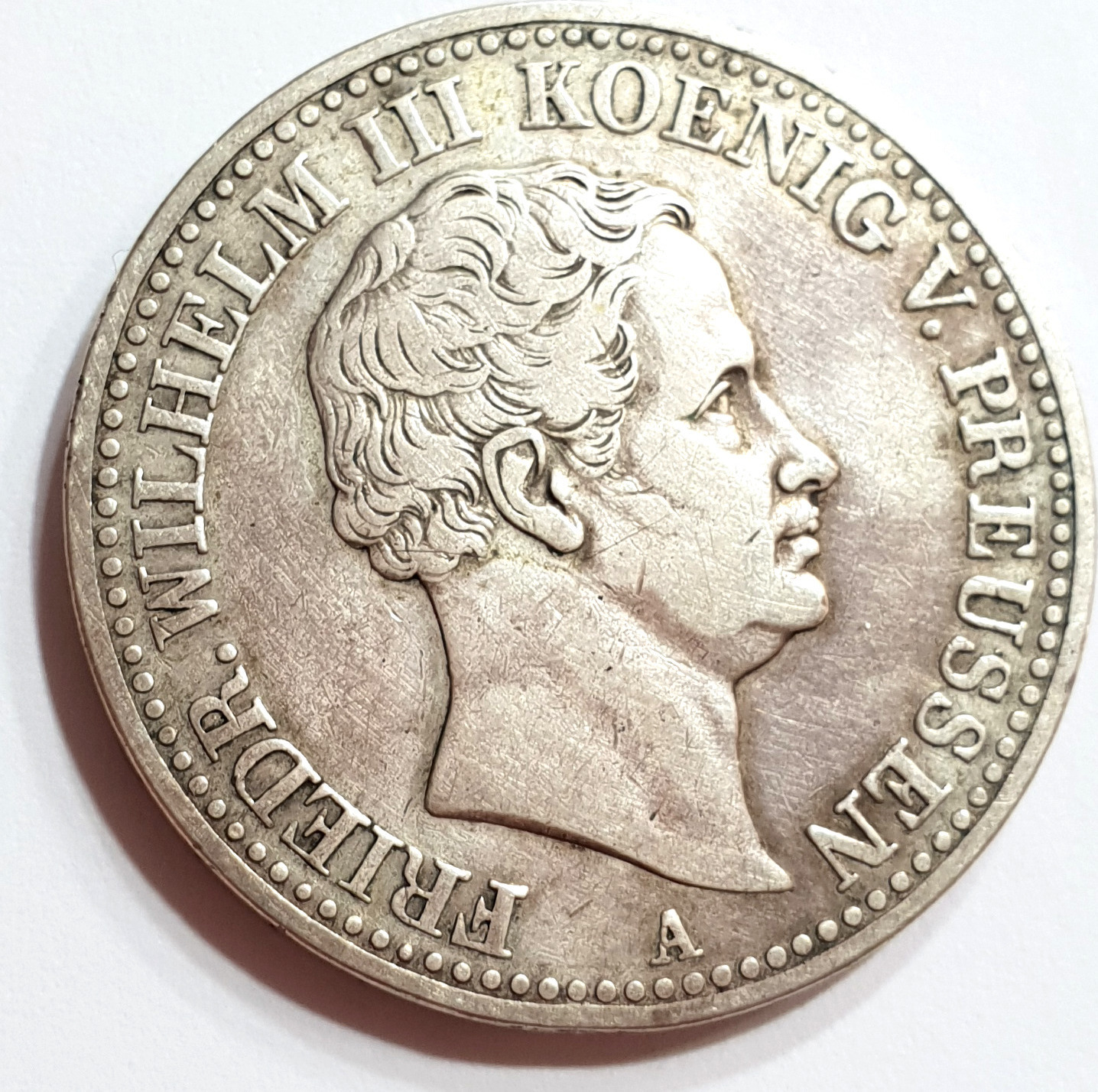 1 Thaler 1840 Prussia Silver Coin Germany Mining Taler German State ...
