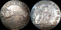 1/2 Thaler 1722 Zurich Unc City View Silver Taler Coin Switzerland Rare ...