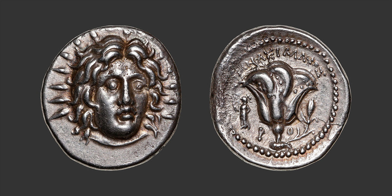 Roses for Helios: A beautiful Greek drachm | Coin Talk