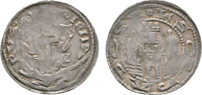 Osnabrück, Bistum Pfennig Osnabrück Gerhard von Oldenburg 1192-1215 ...