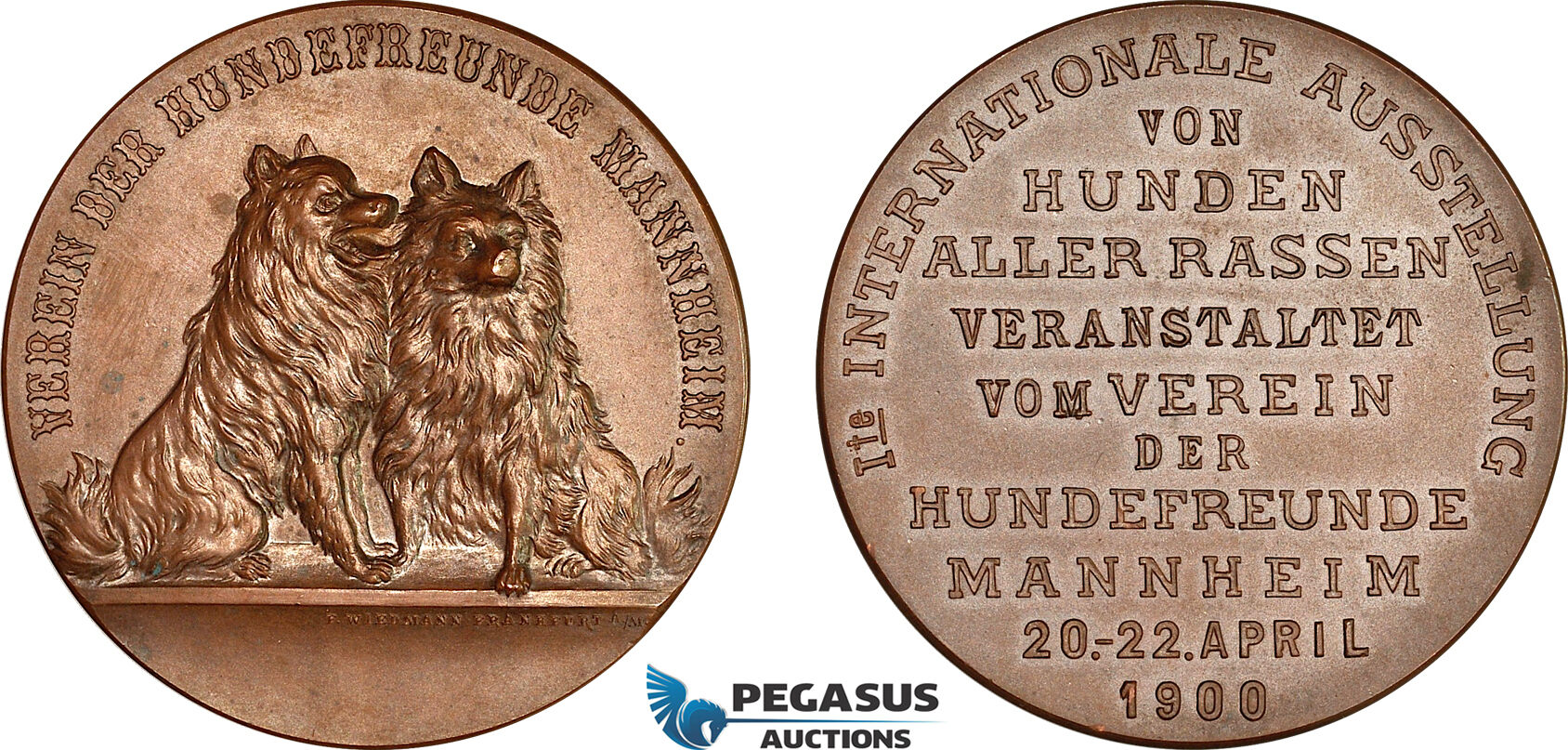 Germany Bronze Medal 1900 EF-UNC | MA-Shops