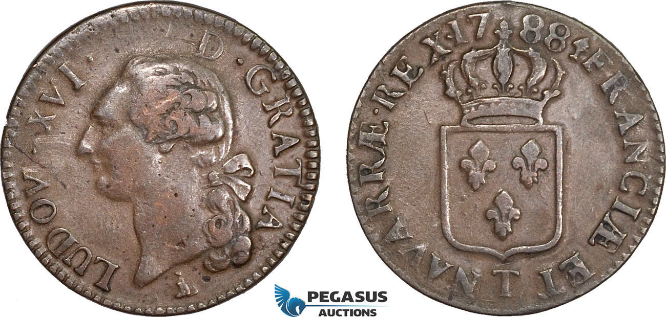 France Sol 1788 Louis XVI VF | MA-Shops