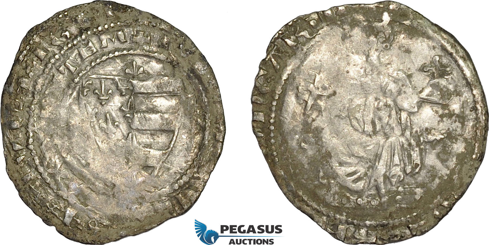 Hungary Groschen ND 1330-32 Karl Robert VF-XF | MA-Shops