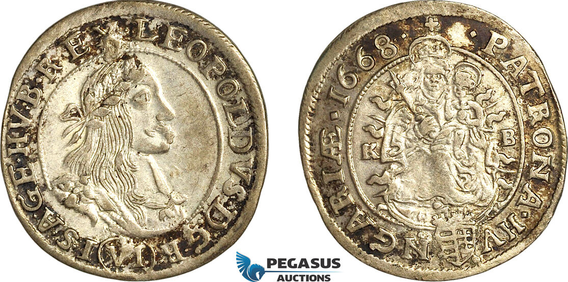 Hungary 6 Kreuzer 1668 EF-UNC | MA-Shops